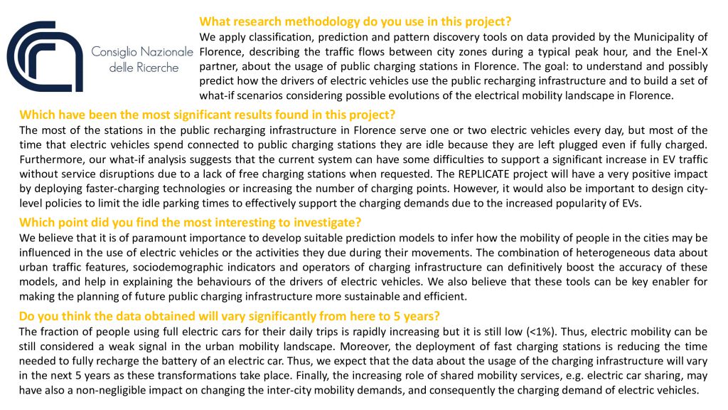 Florence_Interview_6_CNR – Replicate Project EU