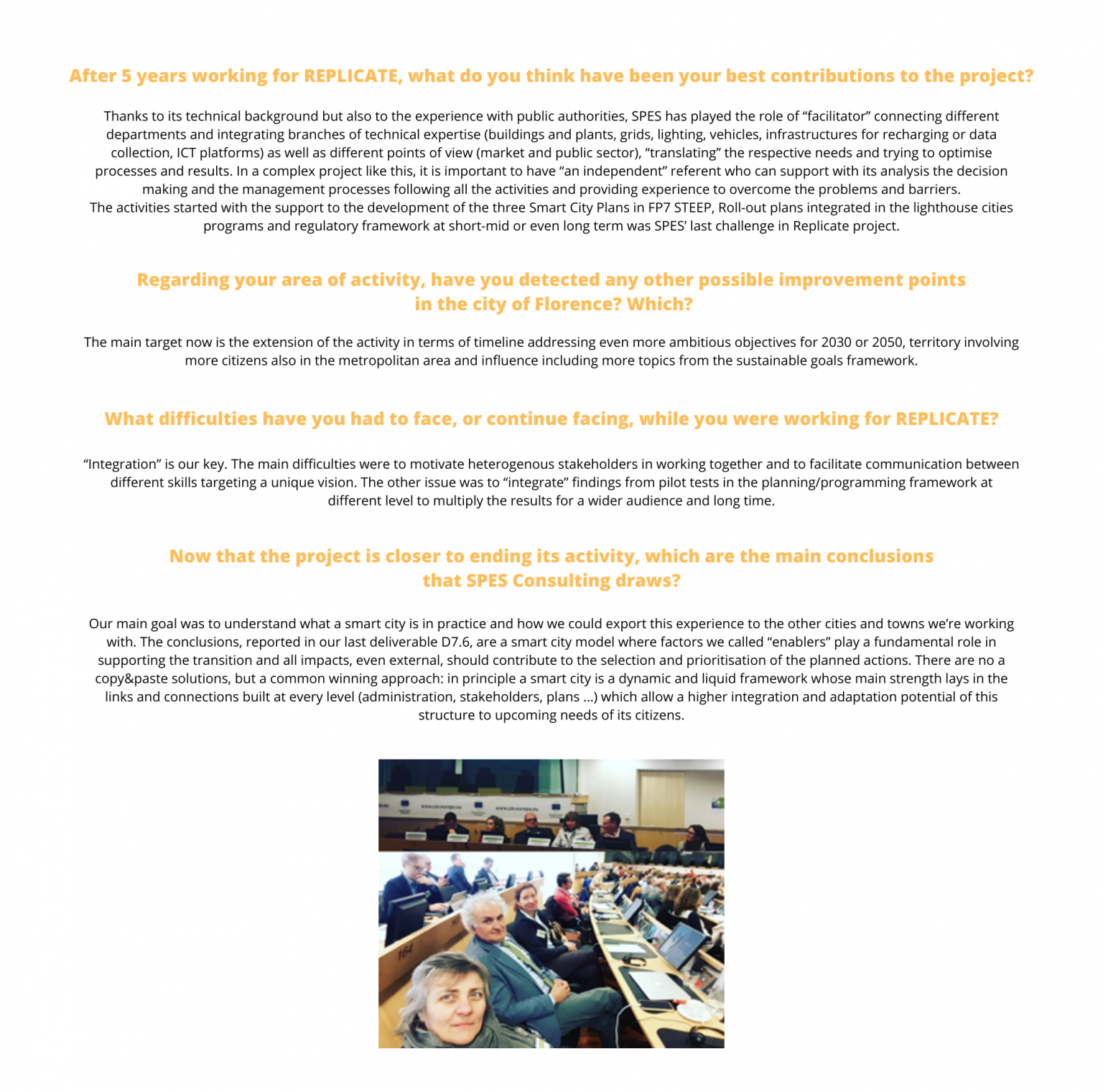 Florence_SPESConsulting_Interview – Replicate Project EU